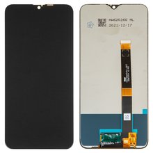 LCD compatible with Oppo A12, A5s, A7, (black, without frame, High Copy, (FPC-HTF062H111-A0 ...