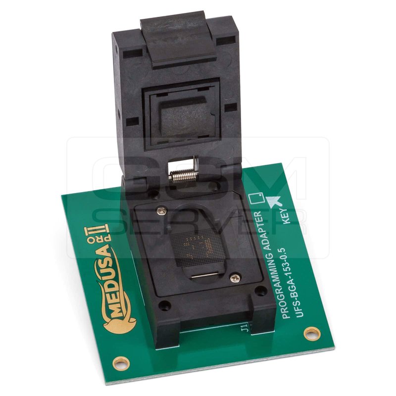 Medusa Pro II UFS BGA-153 Socket - GsmServer Medusa Pro II UFS BGA-153 Socket - GsmServer